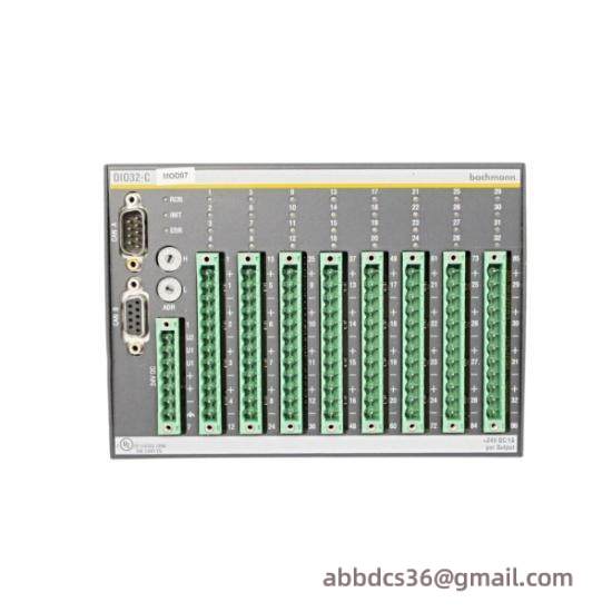 Bachmann DIO32-C: Advanced Digital Input/Output Module - www.abb-agent.com