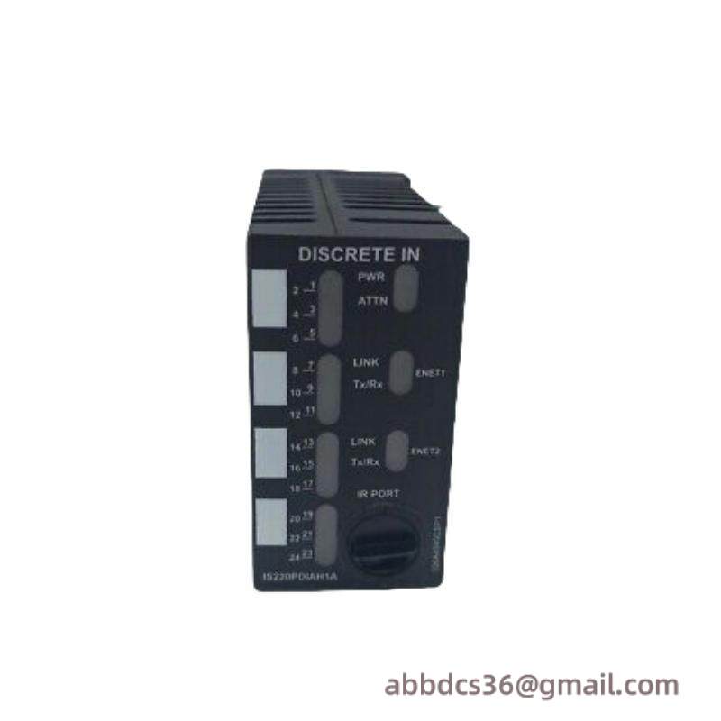 GE IS220PDIAH1A: Contact in IO Pack - A Precise Solution for Industrial ...