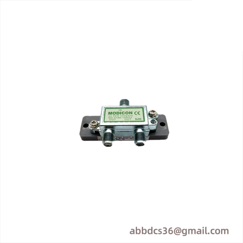Schneider MODICON MA0186100 Coaxial Cable Splitter - www.abb-agent.com