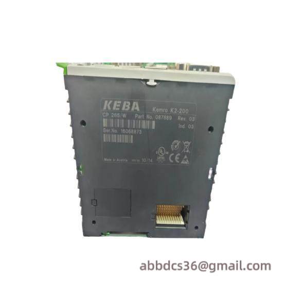 KEBA K2-200 Control Module, High-Performance Automation Solutions - www ...