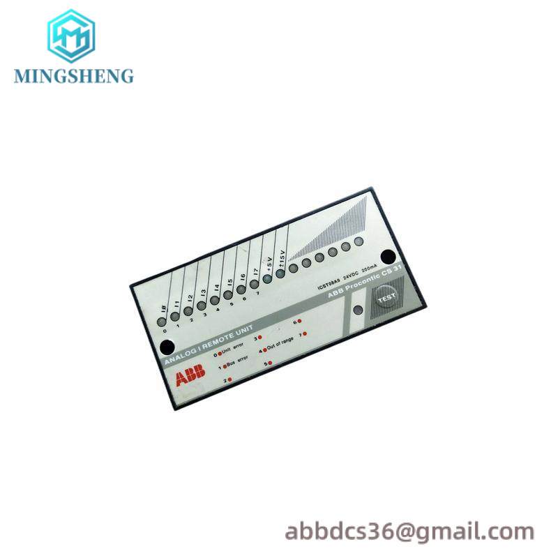 ABB ICST08A9 Remote Unit: Precision Control for Industrial Automation ...