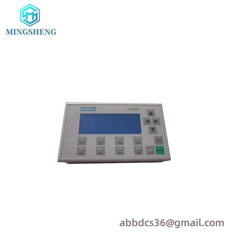 SIEMENS TD400C Text Display 6AV6640-0AA00-0AX0: Industrial Grade HMI ...