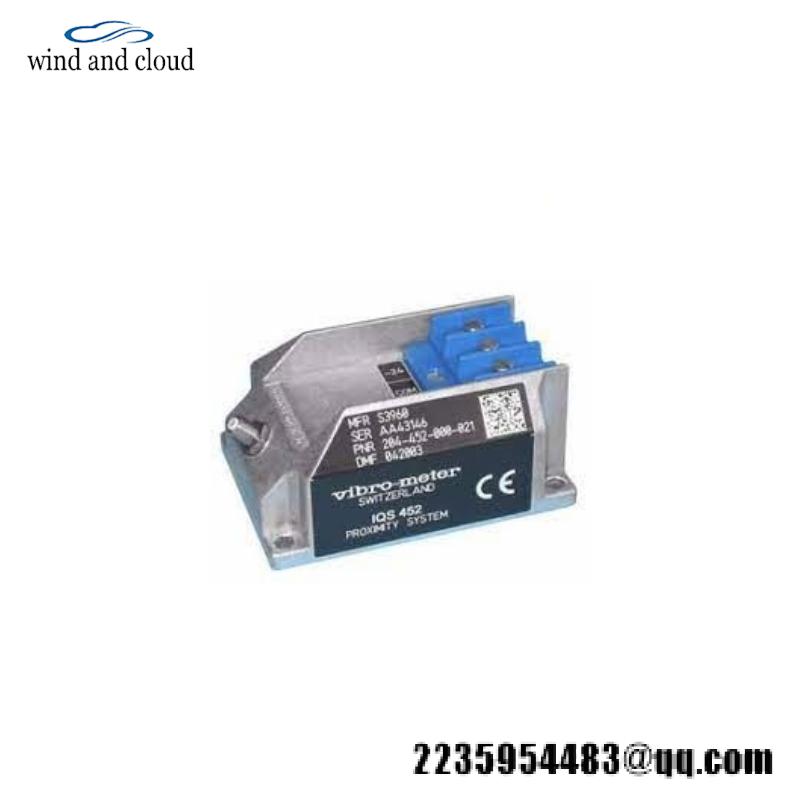 VIBRO METER IQS452 204-452-000-221 邻近传感器系统 - www.abbgeplc.com