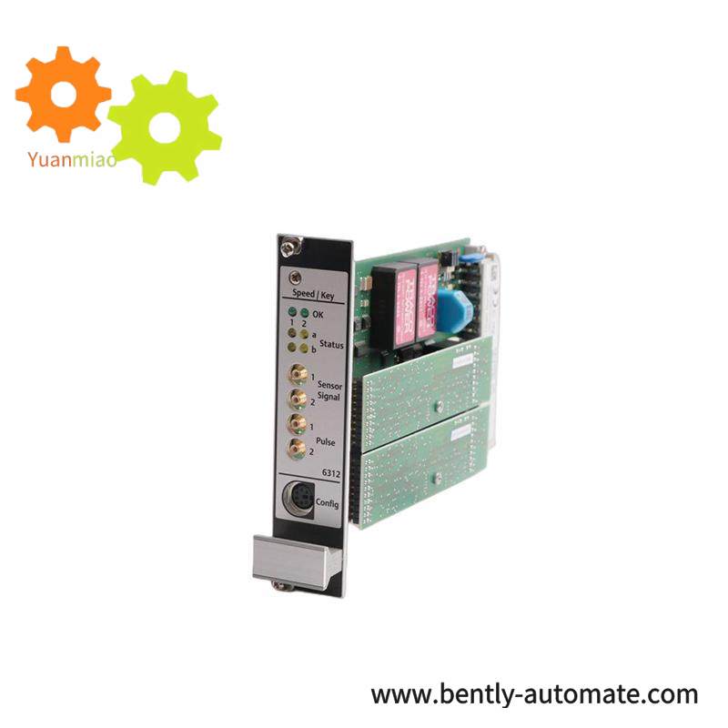 EMERSON A6312 Monitor Speed for Industrial Control Applications ...