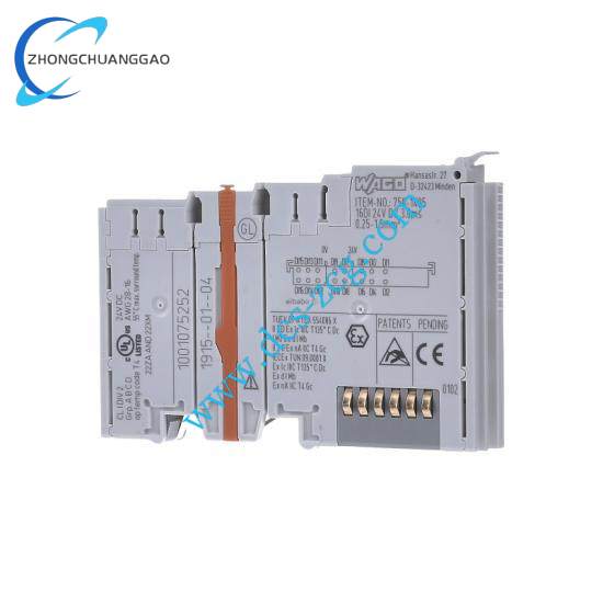 WAGO 750-1405: 16-Channel Digital Input Module, Advanced Control Solutions - Dcs-zcg.com