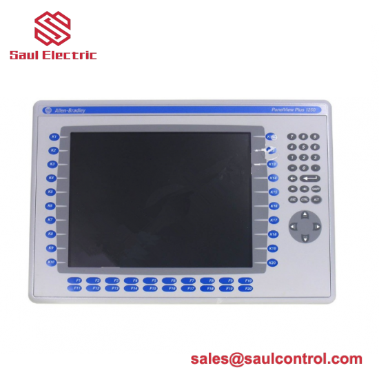 Allen-Bradley 2711P-B12C4D9 PanelView Plus 6 1250 Key/Touch, Industrial ...