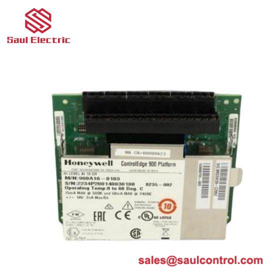 Honeywell HC900 Analog Input Module, 900A16-0103, PLC - dcsyg.com