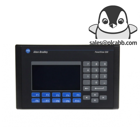 GE PanelView 550 Monochrome Keypad, Industrial Control Display - dubaiplc