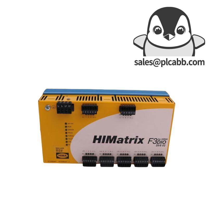 HIMA CPU 03 - Safety-Related Controller, Model F3000, Modular Control ...