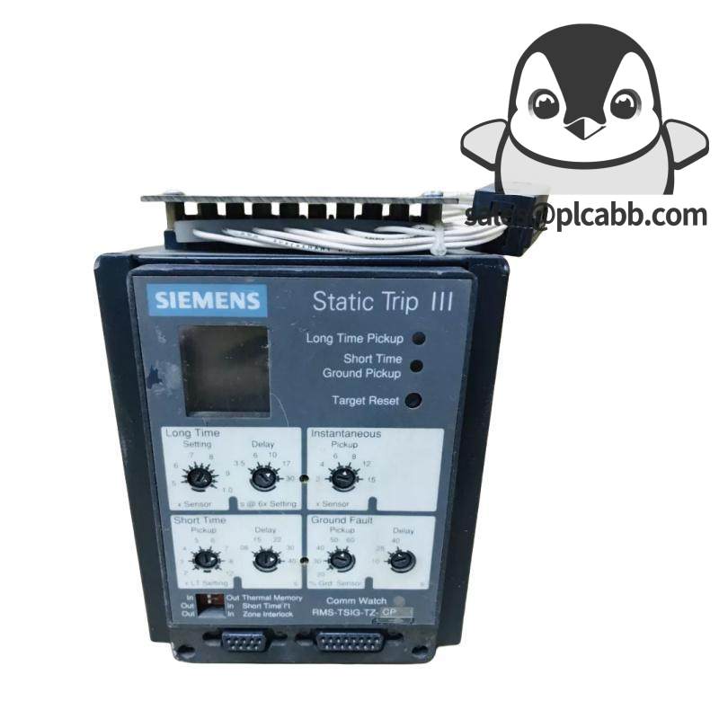 SIEMENS RMS-TSIG-TZ Static Trip - Advanced Industrial Control System ...