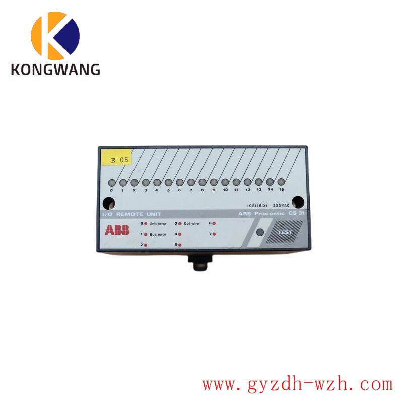 ABB Procontic CS31 ICSI16D1 I/O REMOTE UNIT - Industrial Automation ...