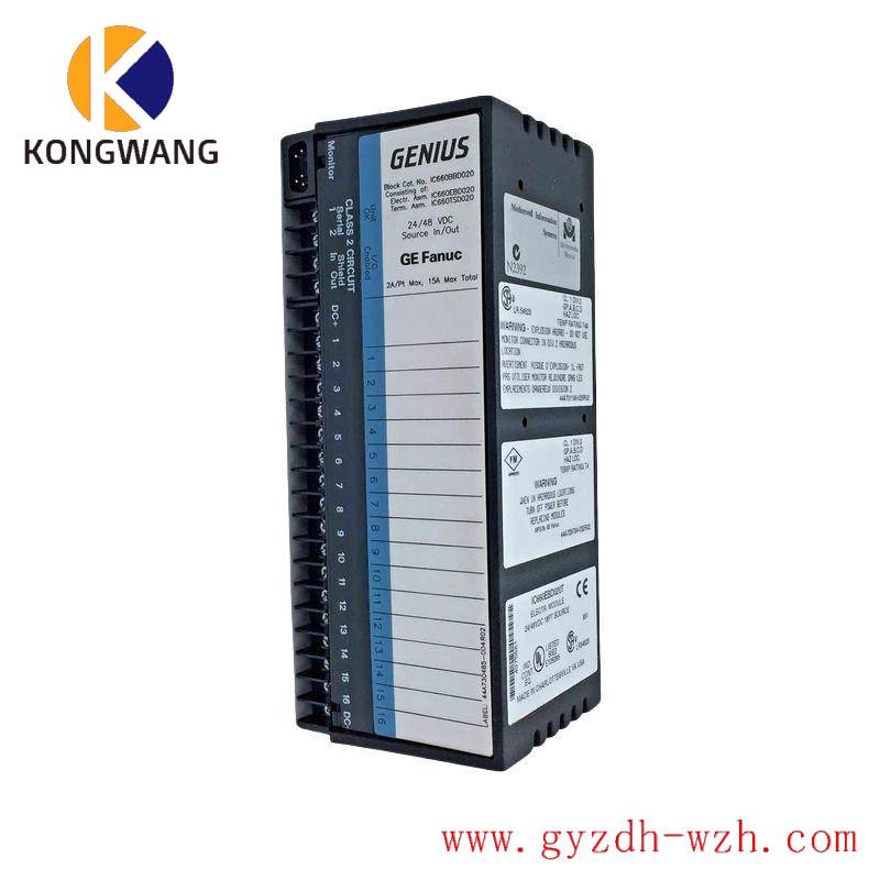 GE PLC IC660BBD020 I/O Interface Block - ge-fanuc.com