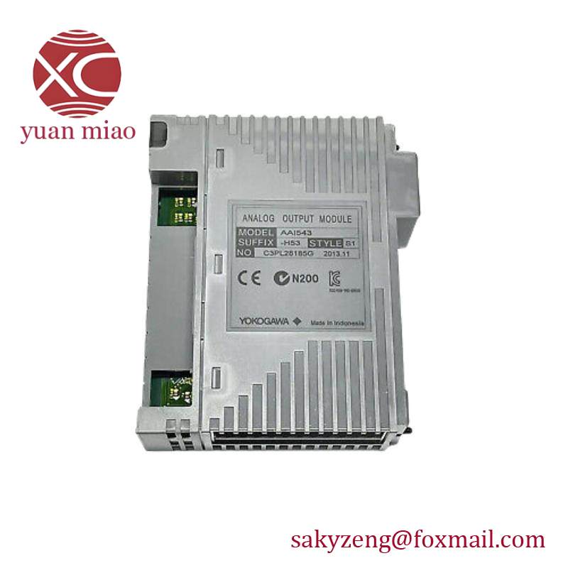 Yokogawa AAI543-H53 S1 Analog Input Module - www.honeywellplc.com