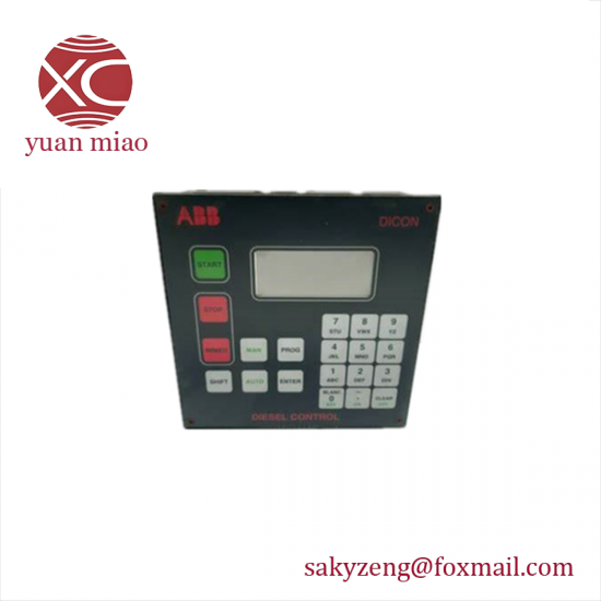 ABB CMA112 Diesel Control Display Panel, Engine Management Systems ...