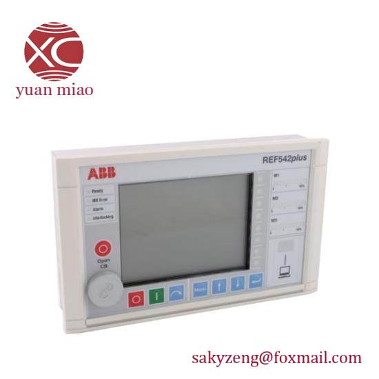 ABB REF542 PLUS 2RCA029395: Industrial Control System Module - www ...