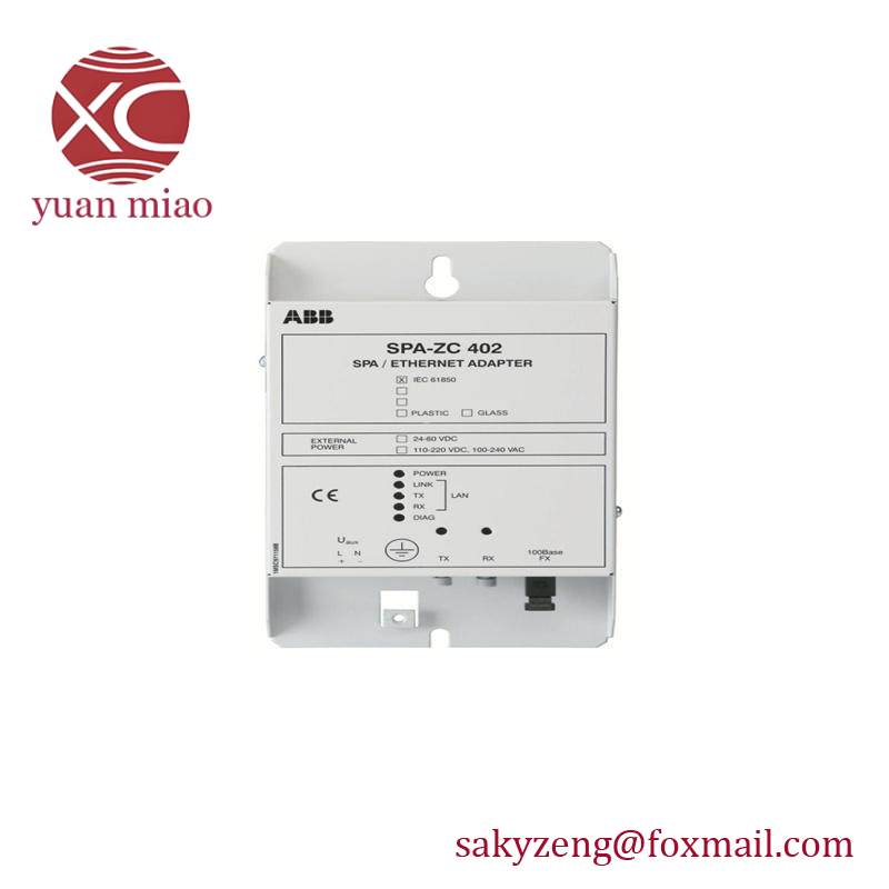 ABB SPA-ZC 402 Ethernet Adapter, for Advanced Industrial Networking ...