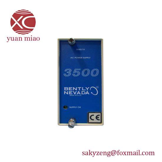 Bently Nevada 3500/15E - High-Performance AC Power Supply Module - www ...