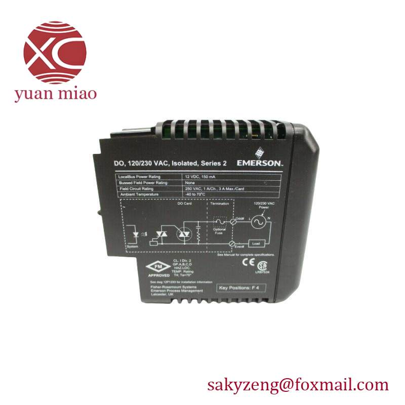 EMERSON A6370D High Precision Control Module - www.honeywellplc.com