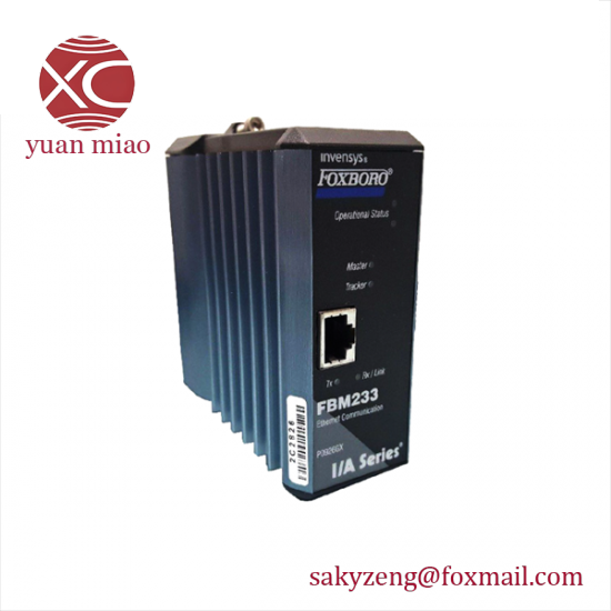 FOXBORO FBM233 P0926GX Ethernet Communication Module - www.honeywellplc.com