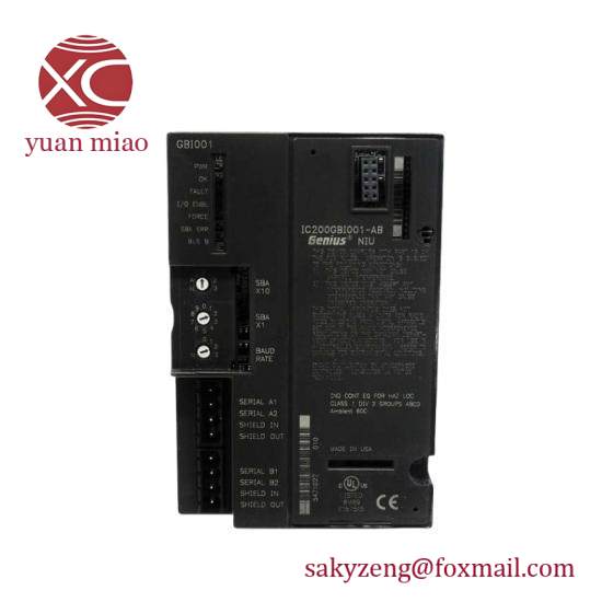 GE FANUC IC200GBI001: High-Performance Modular Control Module - www ...