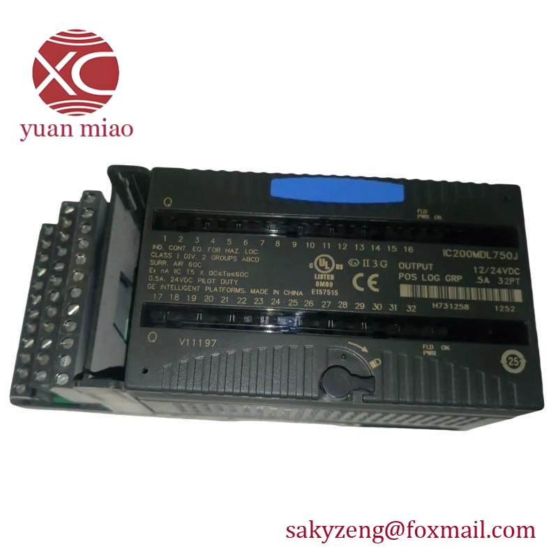 GE IC200MDL750J: VersaMax Output Module, Precision Control for Industry ...