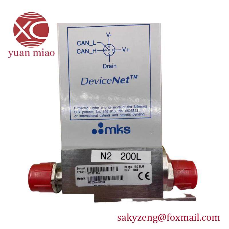 MKS MC20A-30134 Mass Flow Controllers, Precise Control for Industry 4.0 ...