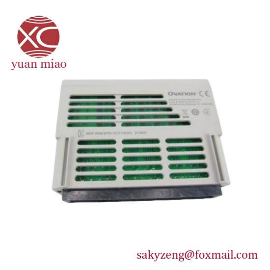 Ovation 1C31116G05, Industrial Control Module - www.honeywellplc.com