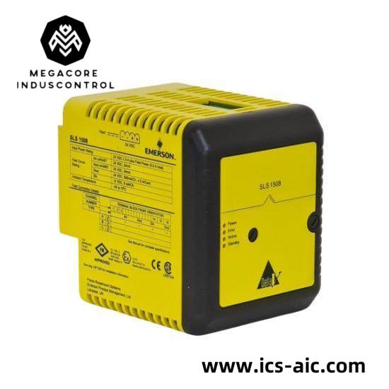 Emerson SLS1508 KJ2201X1-BA1 12P3162X122 DeltaV SIS Smart Logic Solver ...