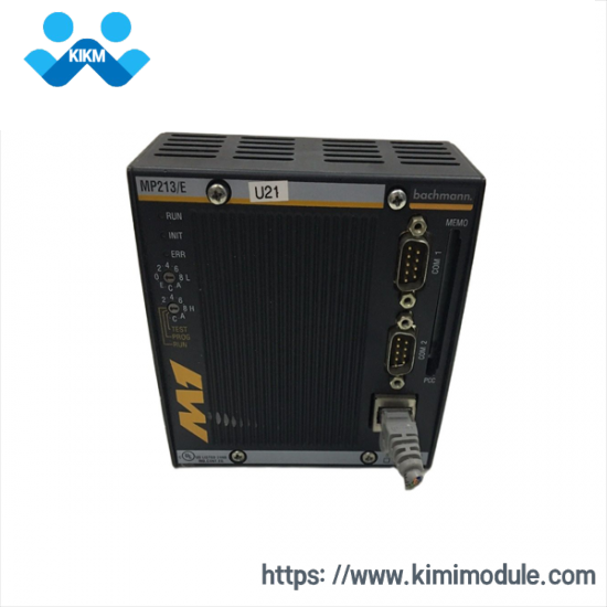 Bachmann MP213/E CPU Module: Advanced Control Processing, Precision Manufacturing - www ...