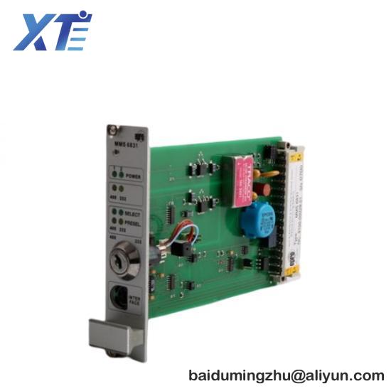 EMERSON EPRO MMS 6831 Interface Card - Advanced Control Module - www ...