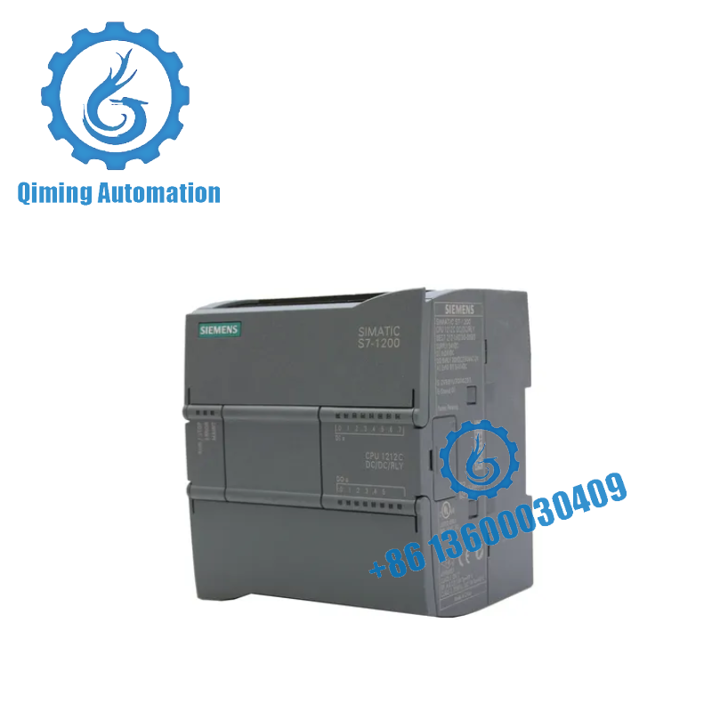 SIEMENS SIMATIC S7-1200 CPU 1212C Compact PLC, High-Performance Control ...