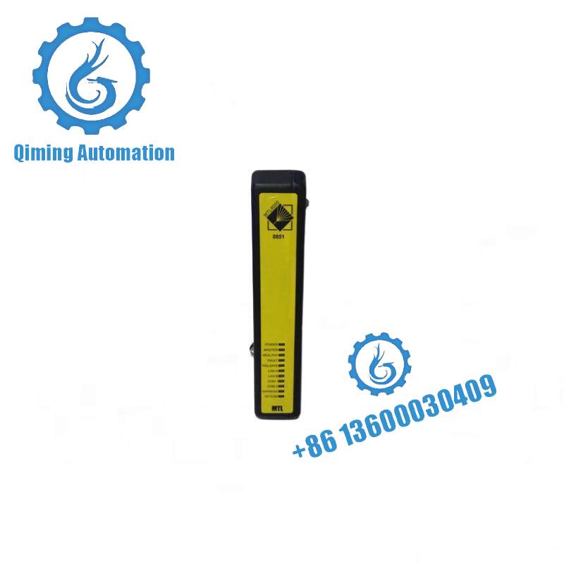 EMERSON 8851-LC-MT SafetyNet Controller: Industrial Control System ...