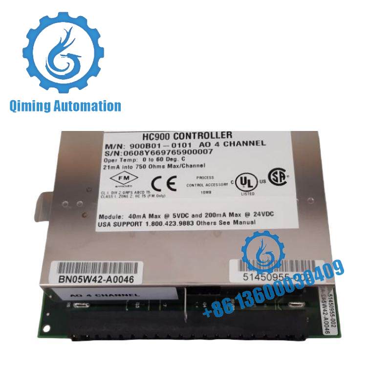 HONEYWELL 900A01-0101: High-Performance Analog Input Module - qiming