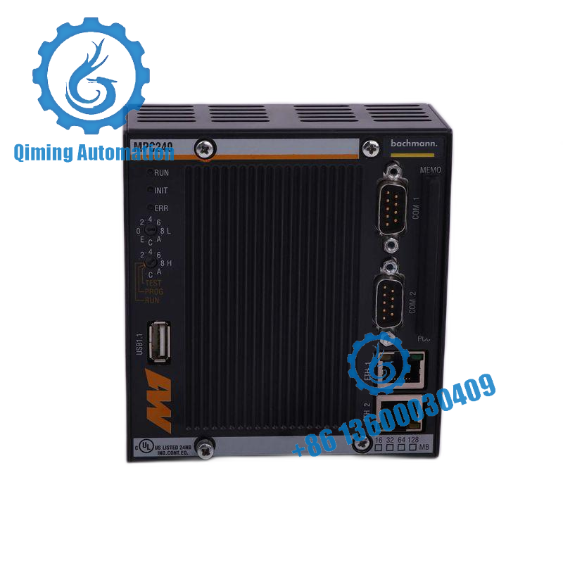 Bachmann MPC240 Processor Modules - High Performance PLC Solutions - qiming