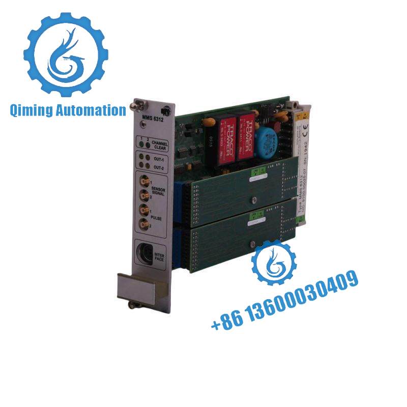 Emerson MMS6312 Dual Channel Rotational Speed Monitor - Precision ...