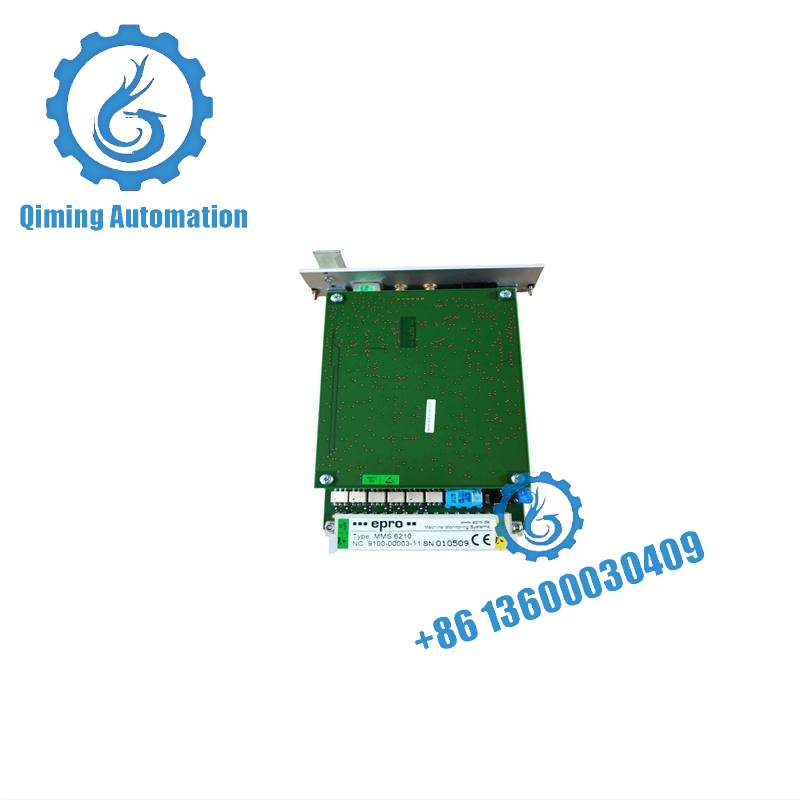 EPRO MMS6210 Vibration Monitor: Advanced Rotational Speed Monitoring ...