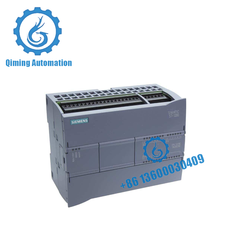 Siemens SIMATIC S7-1200 CPU 1215C, Compact PLC, DC/DC/Relay, 2xPROFINET ...