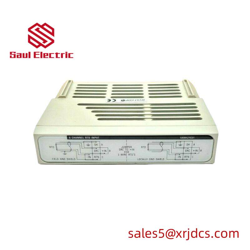 Emerson Ovation 5X00121G01 - 8-Channel RTD Input PMOD, Industrial ...