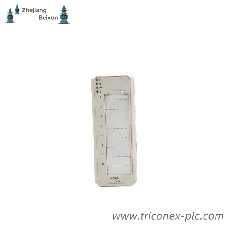 ABB AO810 Analog Output Module, ABB, AO810, Analog Output - triconex ...