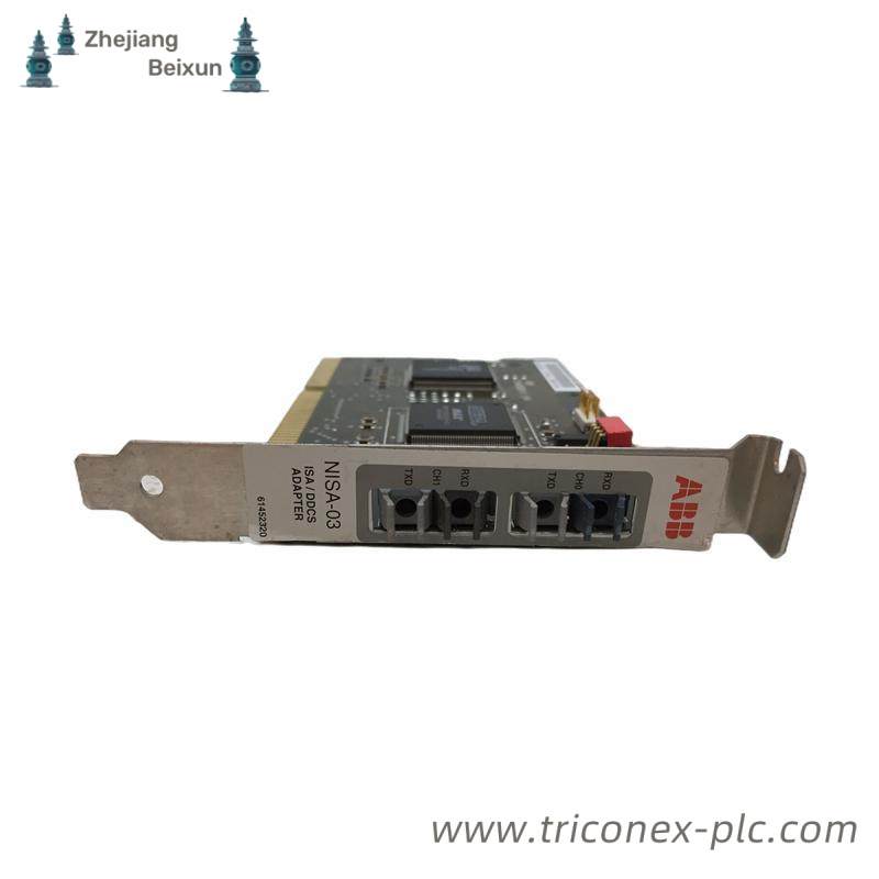 ABB NISA-03 Fiber Optic Interface Board, Enhancing Control Systems with ...