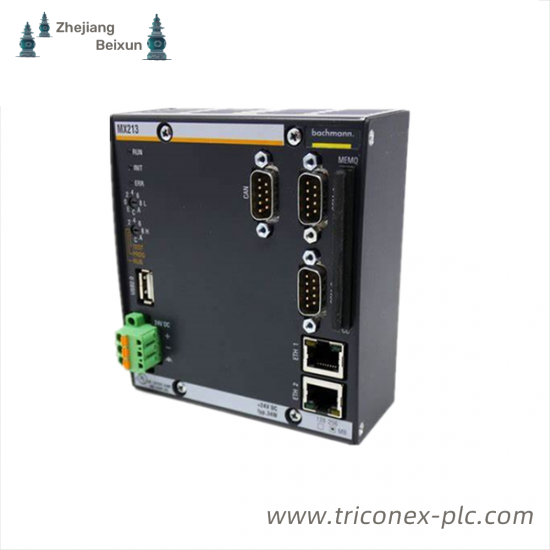 Bachmann MX213 CPU Module for Industrial Automation Solutions - triconex-plc.com