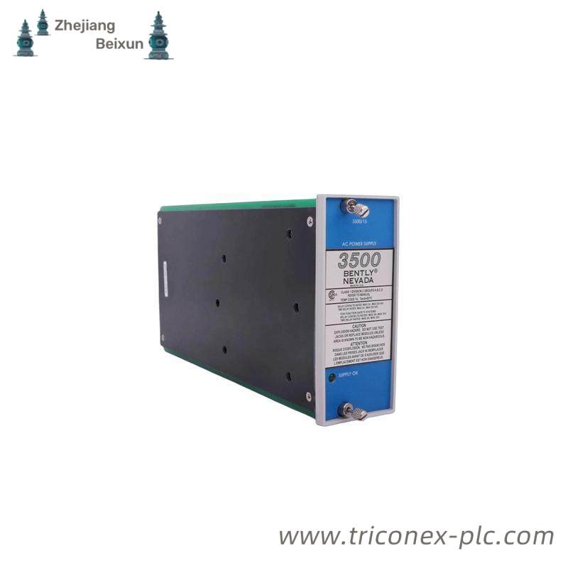Bently Nevada 3500/15 AC 106M1079-01: Precision Power Supply Module ...