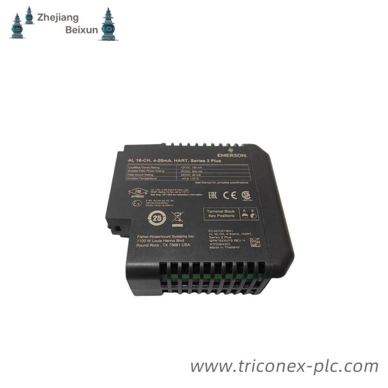 EMERSON SE4302T01 Control Module - triconex-plc.com