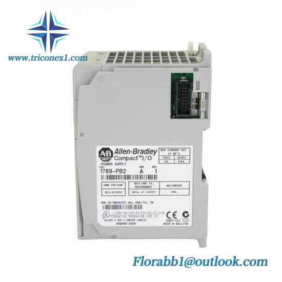 Allen Bradley 1769-PB2 - CompactLogix Power Supply Module - Triconex1 ...