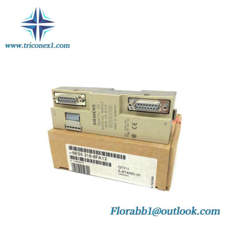 SIEMENS 6ES5316-8FA12: Modular Interface for Expanded Control System ...