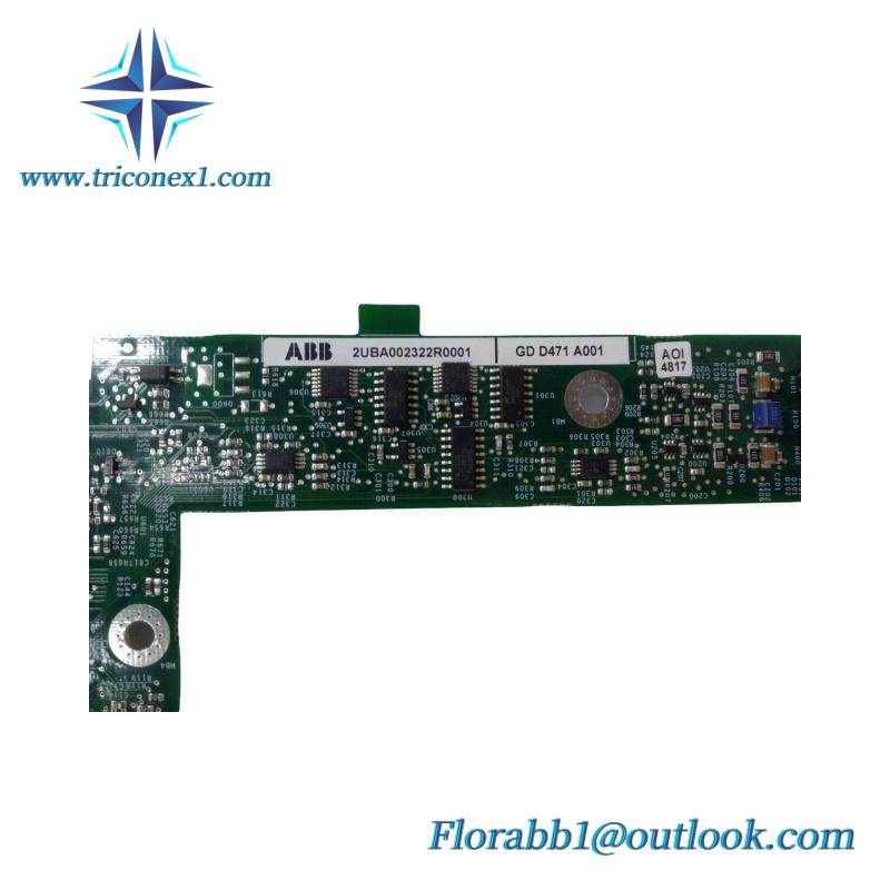 ABB GDD471A001 2UBA002322R0001 MODULE - High-Performance Drive Control ...