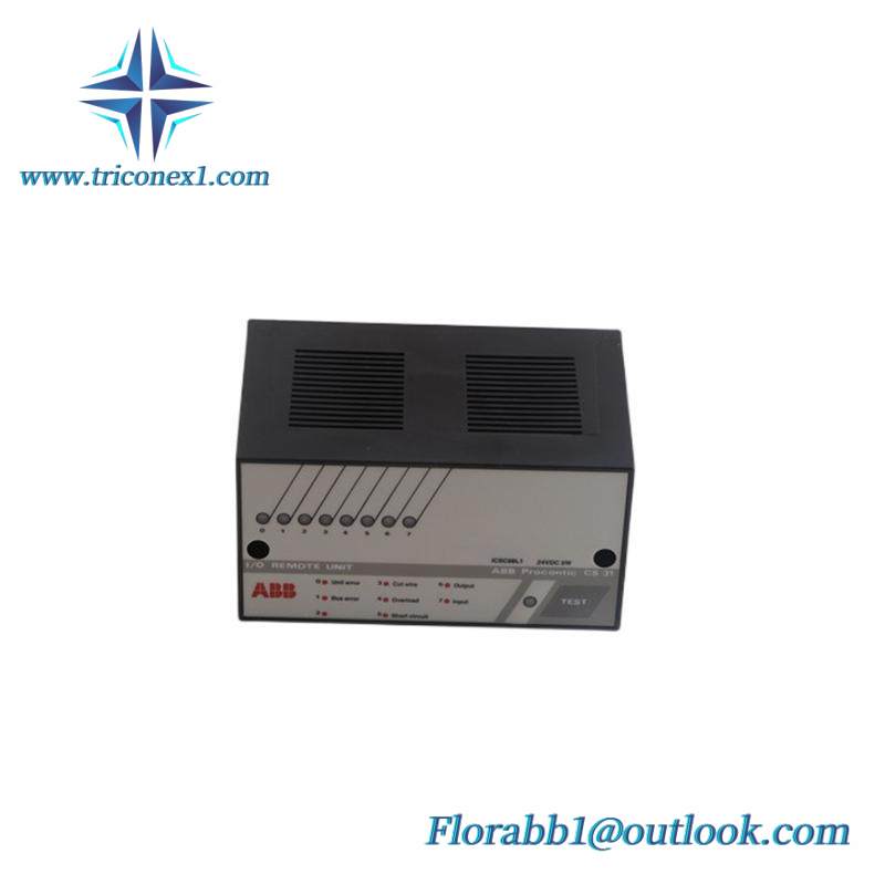 ABB ICSO08Y1: High Precision Analog Input Module for Industrial Control ...