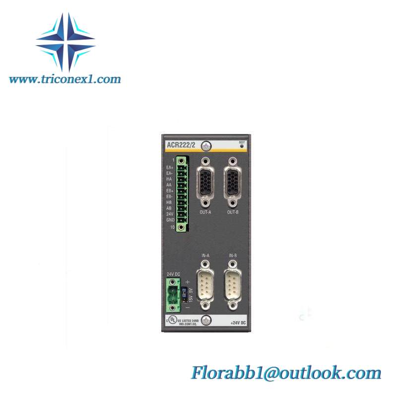 Bachmann ACR222/2 - High-Precision Axis Controller Module - Triconex1 automation