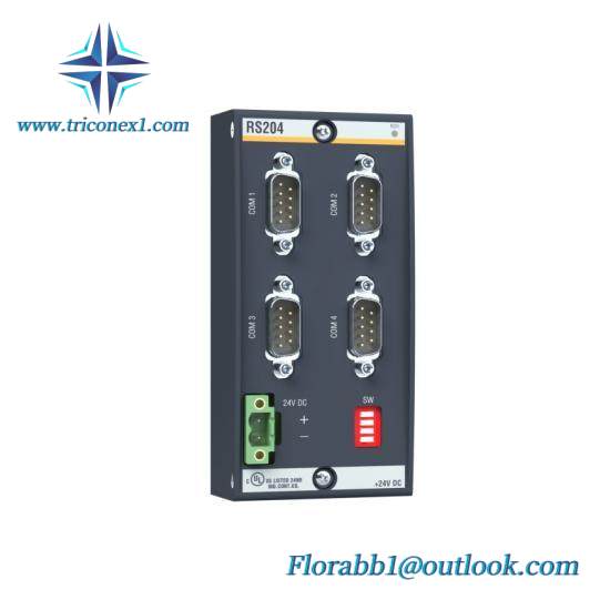 Bachmann PLC RS204 - High Performance Interface Module - Triconex1 ...