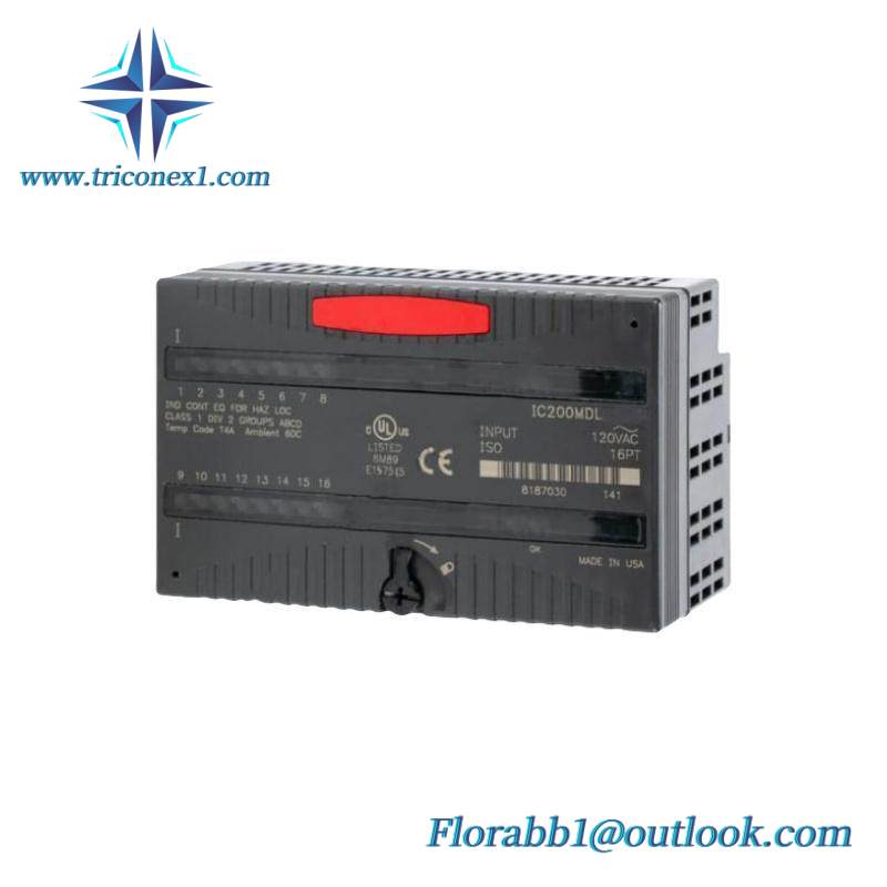 GE Fanuc IC200MDL330 Network Interface Unit - Triconex1 automation